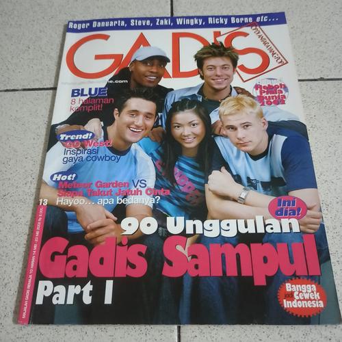 Jual majalah GADIS No 13/ 14-23 MEI 2002. 90 Unggulan GADIS Sampul Part I - Jakarta Pusat ...