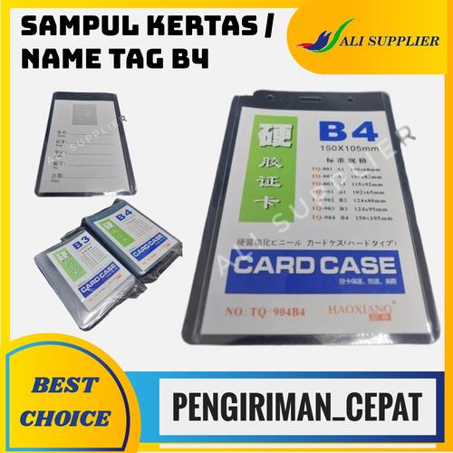 Jual CARD CASE B4 / COVER MIKA B4 / SAMPUL B6 / PLASTIK B4 / SAMPUL ...