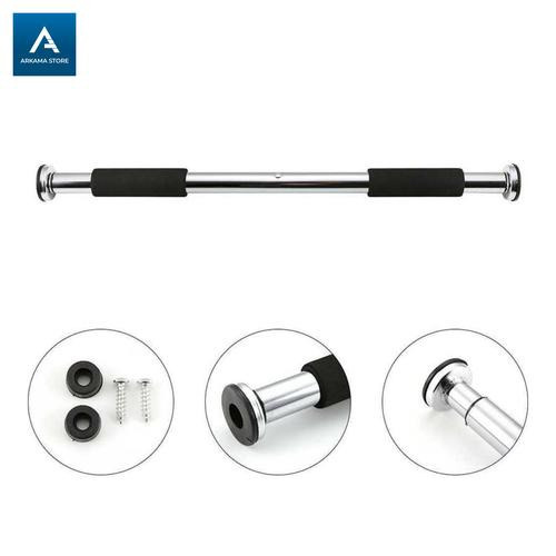 Jual alat pull up bar pintu solid grip bar gym tiang latihan chin up ...
