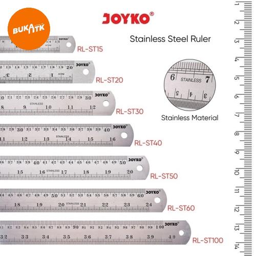Jual Penggaris besi / Stainless Stell Ruler 50cm, 60cm,100cm - RL-ST ...