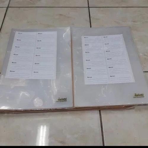 Jual map plastik /map L daichi /1 pak isi 12 - A4 - Jakarta Barat ...