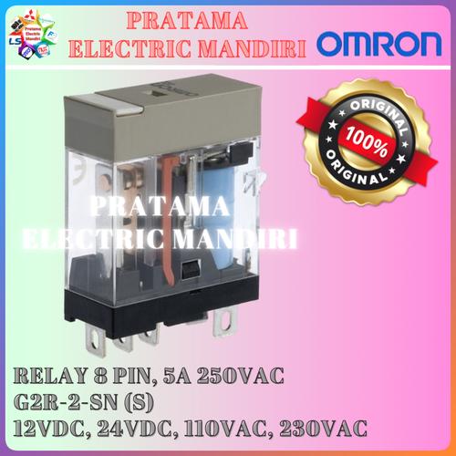Jual Relay G2R-2-SN 24VDC (S) G2R2SN G2R 2SN 24V 8 Kaki OMRON ORIGINAL - 24VDC - Jakarta Barat ...