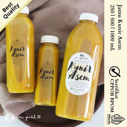Jual Jamu Kunyit Asem / Kunir Asem - Single Use, 250 ml - Kab ...