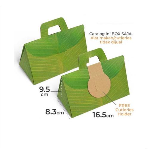 Jual rice pack jinjing lunch box packaging kotak makanan nasi bungkus ...