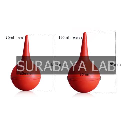 Jual RUBBER PIPET FILLER /BULB HISAP /PENIUP DEBU BERKUALITAS TINGGI ...