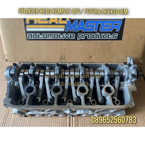 Jual Cylinder head assy apv/futura injeksi 1.5 / deksel komplit apv ...