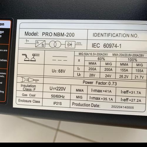 Jual Redbo Pro NBM 200 Mesin Las Mesin Las 220v Mesin Las Redbo PRO NBM ...