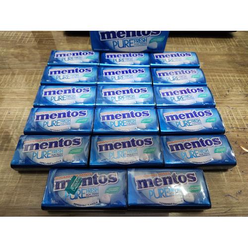 Jual Permen Candy Mentos Pure Fresh Sugarfree (35 gr) -READY STOCK ...