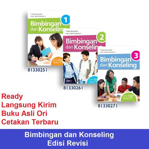 Jual Buku Bimbingan dan Konseling untuk SMP kelas 7 8 9 Edisi Revisi ...