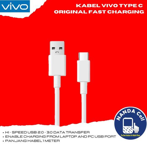 Jual Kabel Vivo Type C USB C Original Fast Charging Vivo - Kota ...