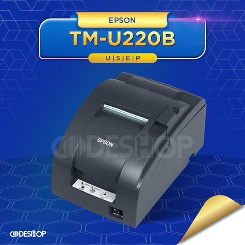 Promo Printer Epson TMU-220B Cetak Struk NCR Rangkap USB LAN Serial ...