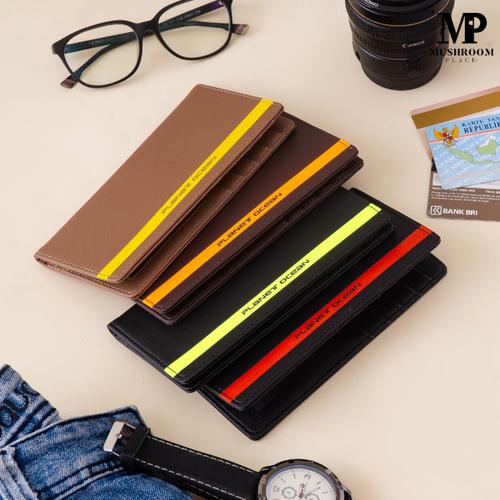 Promo Dompet Kartu Lipat Panjang Pria Planet Ocean Bahan PVC List Warna ...