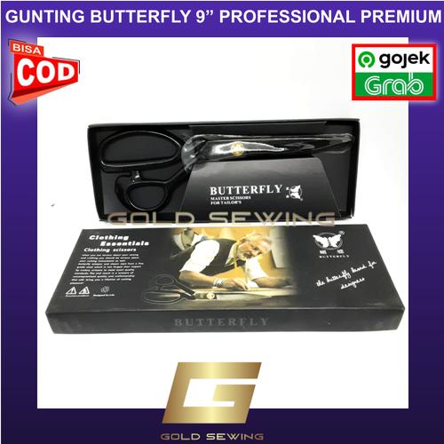 Jual Gunting Kain BUTTERFLY 9 Inch BAJA Premium Professional Tailor ...
