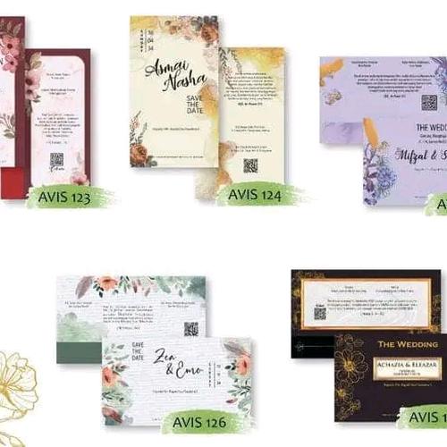 Jual Surat Undangan Pernikahan BLANGKO Avis - Avis 123 - Kab. Bogor ...