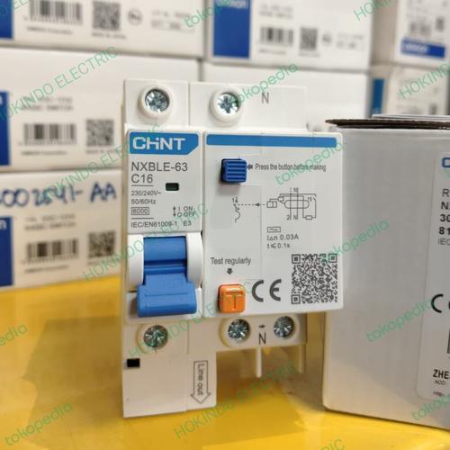 Jual ELCB CHINT NXBLE-32 2P 6A 10A 16A 25A 6KA 3OMA - 6Amper - Jakarta Pusat - HOKINDO ELECTRIC ...