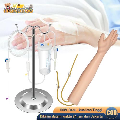 Jual Set Phantom Manikin Tangan Silikon Tangan Infus Dan Suntik - 1set ...