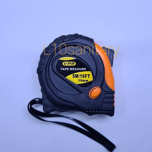 Jual meteran murah 5 meter / meteran tukang 5m / meteran karet 5m ...