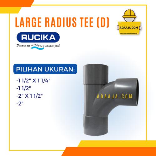 Jual Sambungan Pipa D Large Radius Tee Y Way 90 Derajat 1-1/2" hingga 2 ...