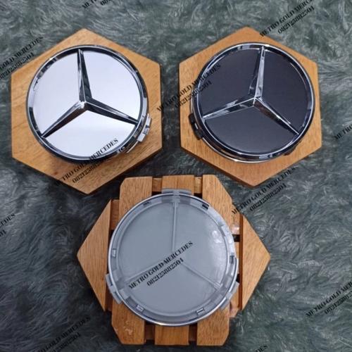 Jual Dop Velg Roda Emblem Mercedes Benz 75mm Wheel Cap Mercy Dop Roda ...