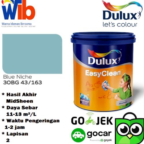 Jual Cat Tembok Interior Dulux Easy Clean Anti Viral 20 Liter Blue ...