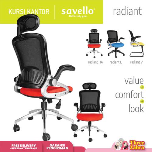 Jual Kursi Kantor Savello Radiant/ Kursi Kerja / Kursi Staff - Radiant ...