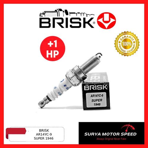 Jual Busi Motor BRISK Copper AR14YC-9 Karisma HONDA BLADE REVO SUPRA X ...