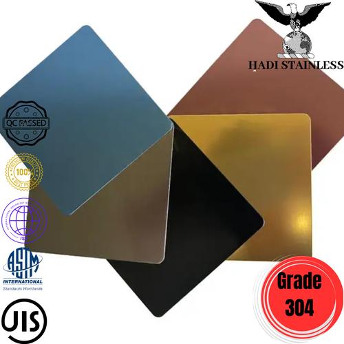 Jual plat stainless warna 304 - Rose gold, 1mm - Kab. Tangerang - HADI ...