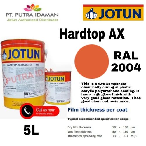 Jual JOTUN CAT KAPAL / HARDTOP AX 5 LITER / CAT JOTUN MARINE - RAL 2004 ...