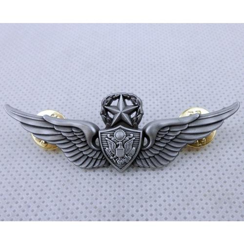 Jual US Army Master Aviation Wings Badge Pin Insignia Metal-D1052 ...