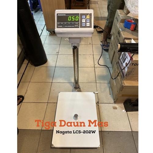 Jual Timbangan Lantai Nagata LCS-202W 60 Kg 150 Kg Timbangan Barang Nagata - 60 kg - Jakarta ...