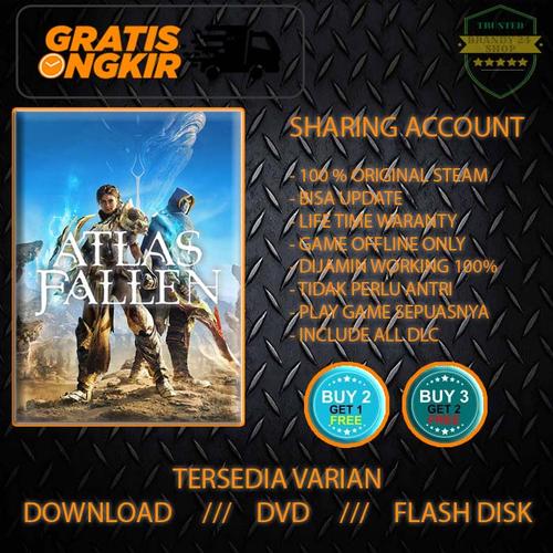 Promo ATLAS FALLEN PREMIUM + ALL DLC - PC GAME ORIGINAL STEAM - DL ...