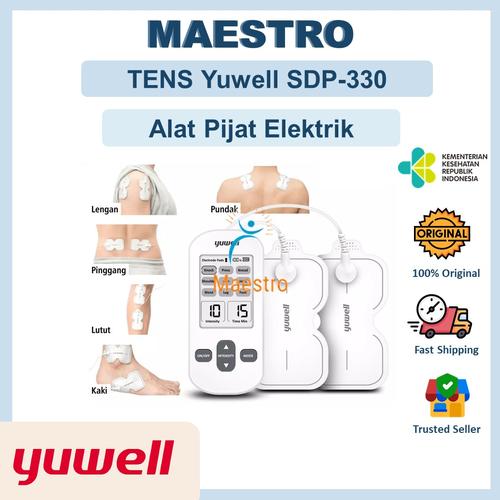 Jual Alat Terapi Pijat Elektrik Yuwell SDP-330 TENS Refleksi Otot Saraf ...