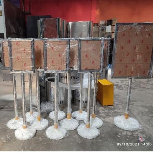 Jual display standing sigen A1,A2,A3,A4 / display stainles /standing ...