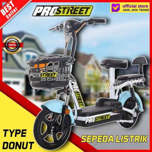 Jual Sepeda Listrik PRO STREET TYPE DONUT 500 Watt /Motor Listrik Anak ...