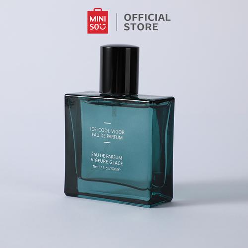 Jual MINISO Parfum Pria Ice-Cool Vigor Eau de Parfum 50ml EDP Minyak ...