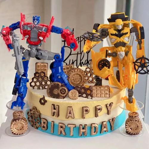 Jual CAKE TOPPER TRANSFORMERS/ MINIATUR ACTION FIGURE BUMBLEBEE ...