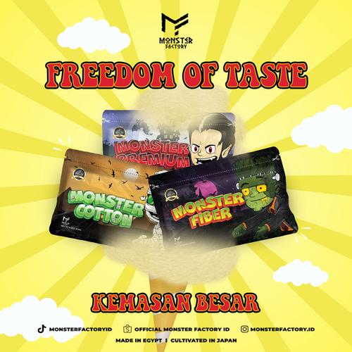 Jual MONSTER FACTORY - All Varian - Kemasan Besar - Kapas Liqin Ligwid ...