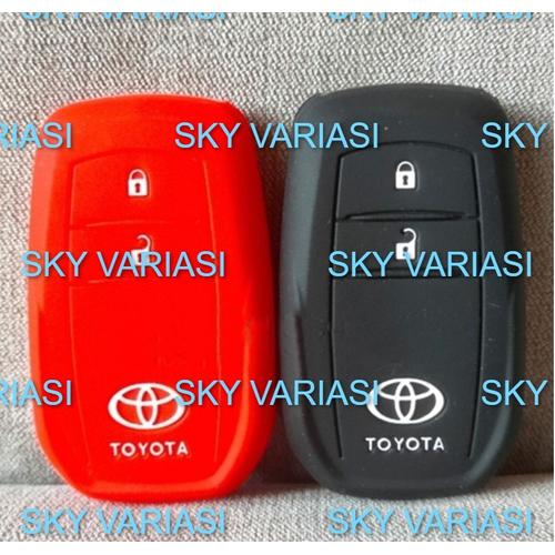 Jual Silicon Silikon Casing Kunci Toyota Innova Zenix 2022 2023 - Merah ...