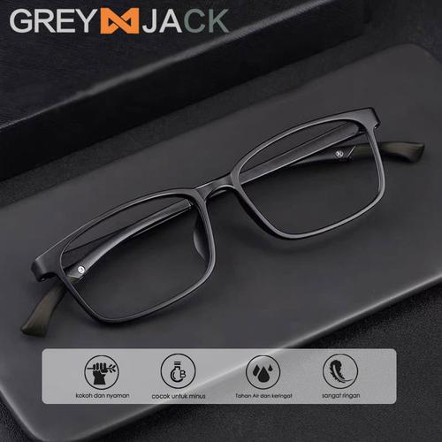 Promo Grey Jack Frame Kacamata TR90 Ringan Sporty Casual Adjustable ...