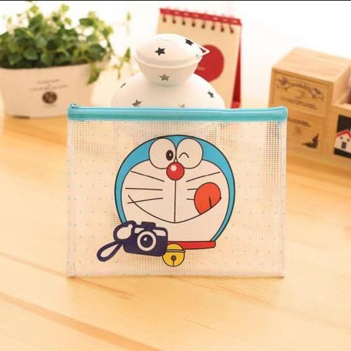 Jual KR Map folder plastik mika bening jaring karakter A4 - Doraemon ...