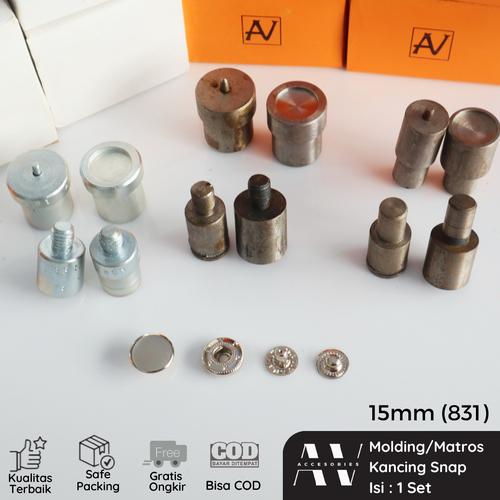 Jual AVACC Molding Matras Kancing Snap 15mm 831 Sakura Dinamo Manual ...