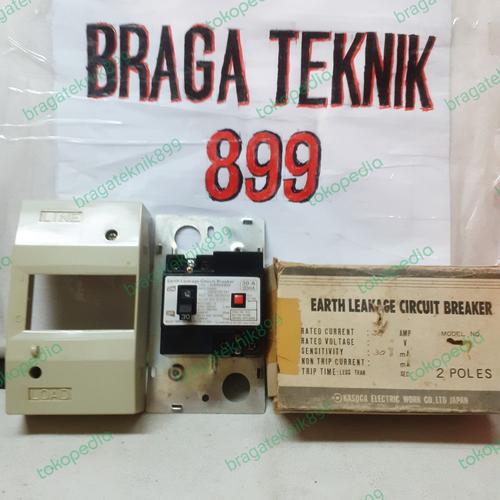 Jual ELCB KASUGA KEN32D 2P 30A 30mA ELCB 2P 30A 30mA KEN32D - Jakarta ...