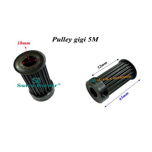 Jual Poli gigi 5M polibelt HTD5M lebar 5cm diameter as 18mm poli motor 5M - Jakarta Barat ...