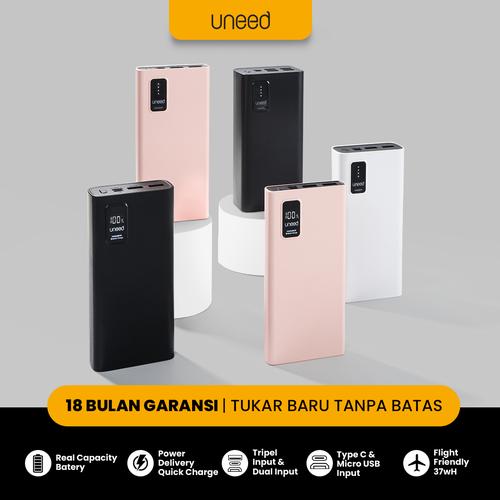 Jual UNEED Powerbank Manabox 10000 20000 30000mAh Quick Charge 3.0 PD22.5w - QC-PD 30.000mAh ...