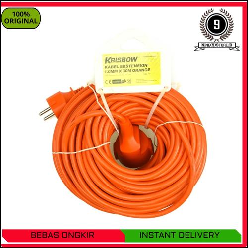 Jual Kabel Ekstensi 30 Meter Krisbow Kabel Roll Kabel Listrik ...