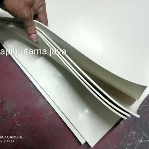 Jual karet putih lembaran 5mm x 100cm x 100cm rubber putih - Jakarta Barat - papih utama jaya ...