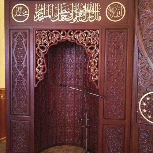 Jual mihrab masjid nabawi / mihrab masjid kayu jati - Kab. Jepara ...