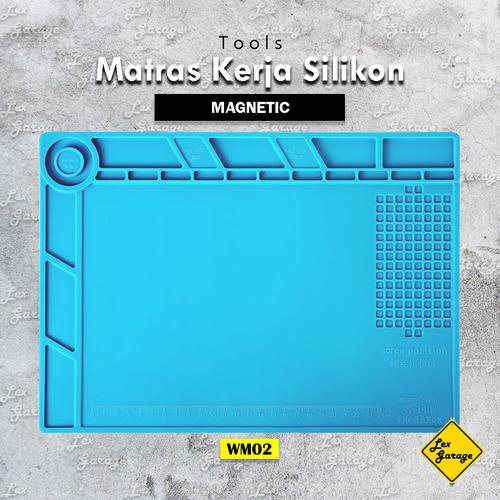 Promo Alas Matras Solder Listrik Uap Gas Silicone Soldering Mat Mats ...