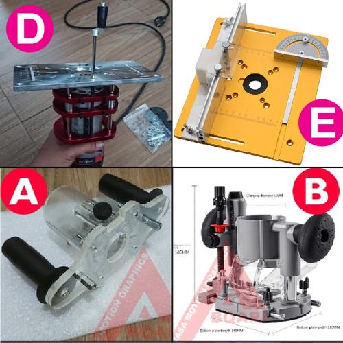 Jual insert plate router table / meja router / meja trimmer - A ROUTER ...
