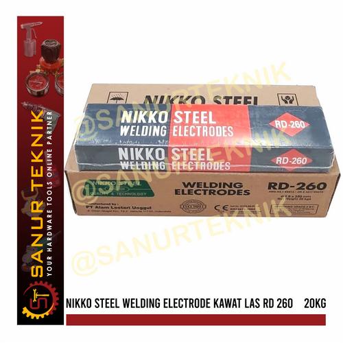 Jual NIKKO STEEL Welding Electrode Kawat Las RD 260 RD260 2.6mm 2.6 mm ...